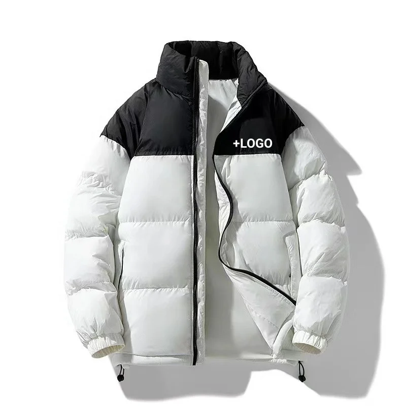Custom puffer jacket bubble coat the north jacket face thick down ...