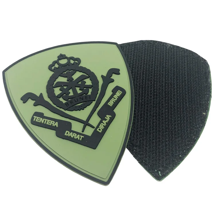 Wholesale PVC Patch Custom Logo Embossed 3D Rubber Logo Patch Soft PVC ...