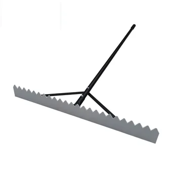 915mm Concrete Tools Braced Aluminum Landscape Rake Lute Rake Asphalt ...