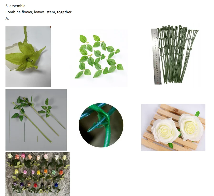 Automatic Making Artificial Plastic Flower Injection Molding Machine ...