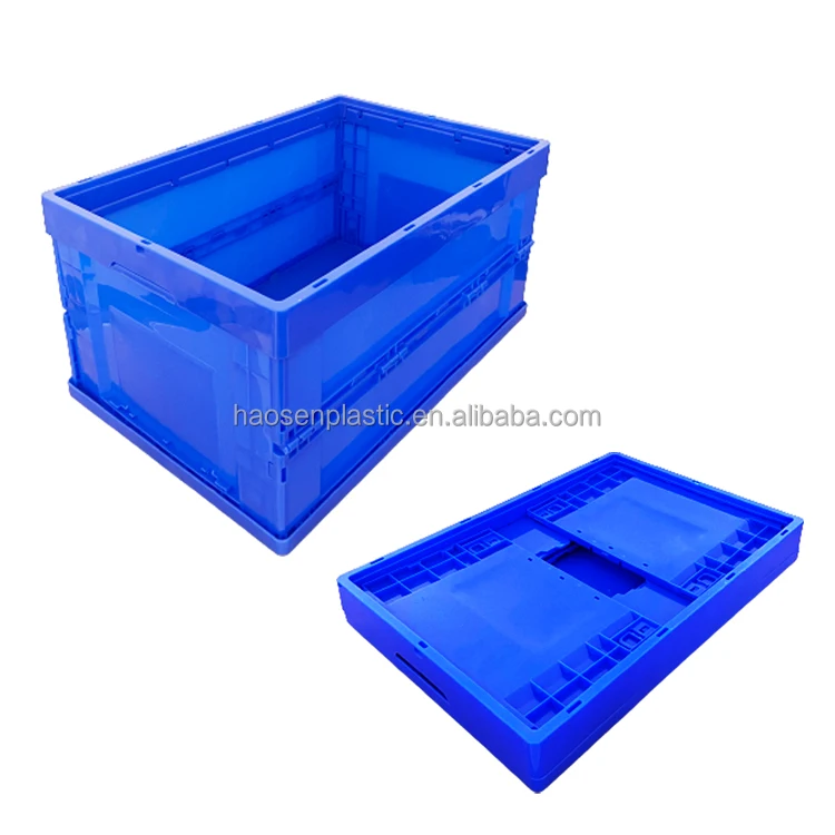 Collapsible Plastic Storage Boxes,Folding Container Attached Lid - Buy ...