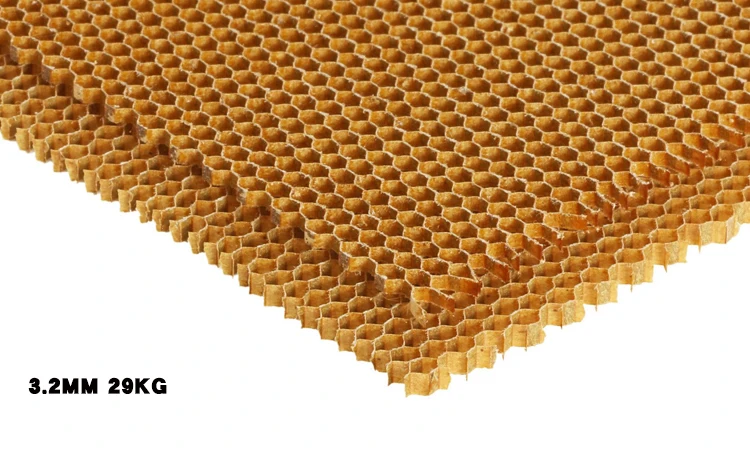 Flame Retardant Aramid Honeycomb Core Sheets For Airplane Building With ...