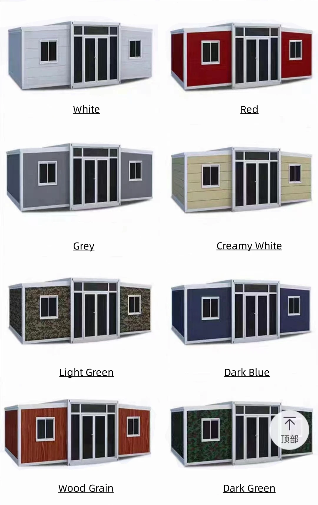 Casa Prefabricada Modern 20Ft Modular Home Portable Container House ...