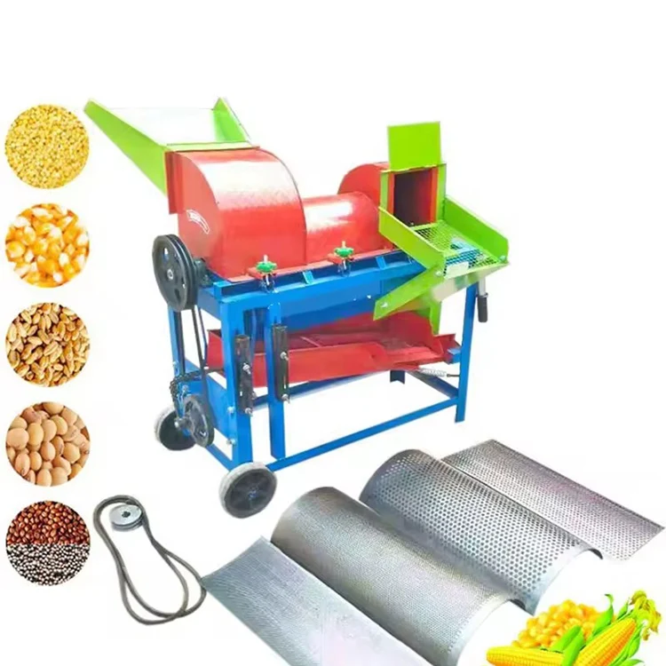 Automatic Sorghum Paddy Soybean Corn Threshing Machine Multifunctional ...