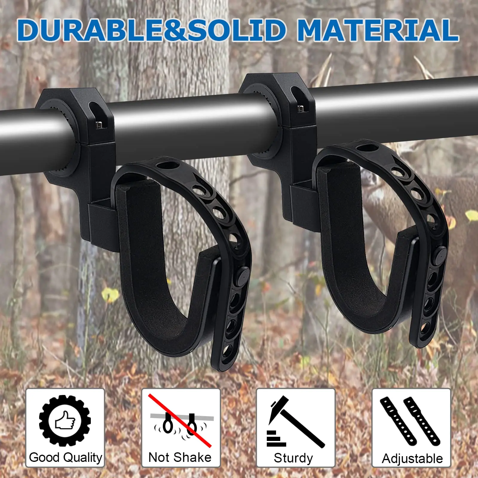 Kemimoto UTV Overhead Gun Holder - Fit for Polaris Ranger