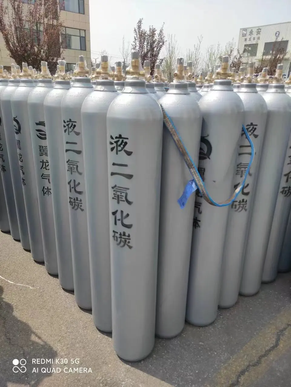 25kg 0.6l 250bar CO2 Gas Cylinder - High Pressure Solution