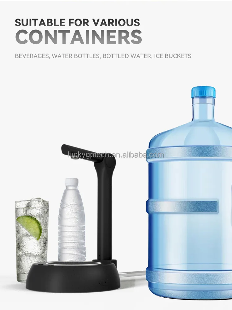 Desktop Water Bottle Dispenser Automatic Smart Electric Water ...