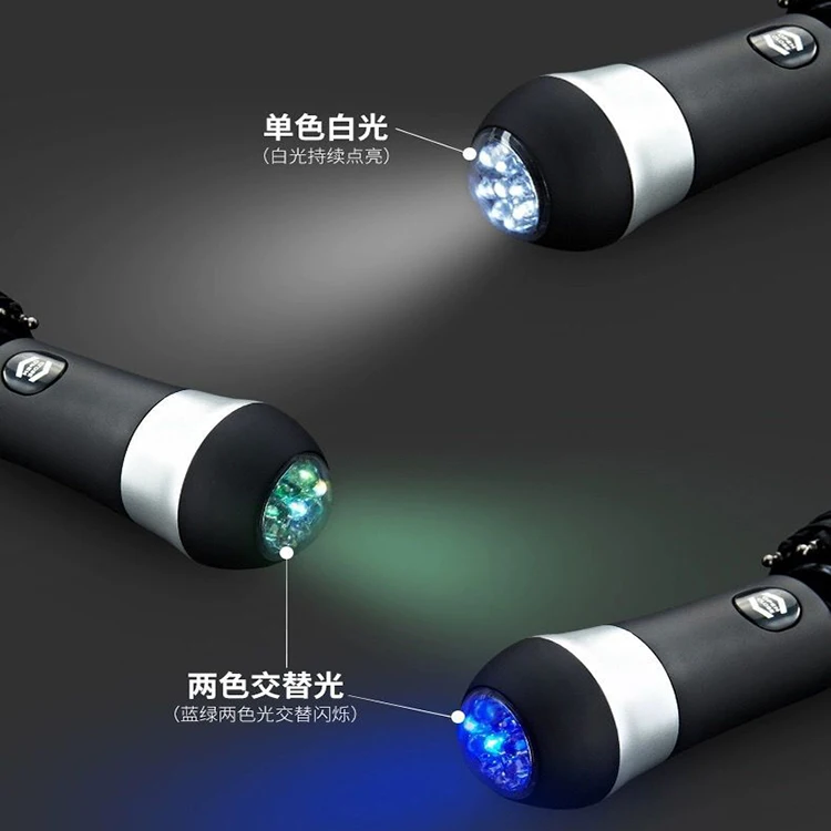 Wholesale Custom 3 Section Rotating Led Flashlight Safety At Night ...