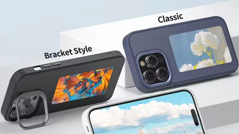 Luxury Nfc Smart E Ink Screen Display More Colorful Mobile Phone Case ...