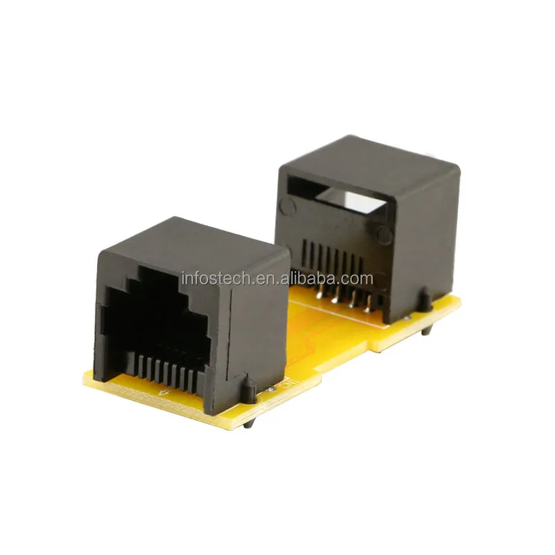 Renbao Rj45 Coupler Female To Female Ethernet Networking Utp Unshielded ...