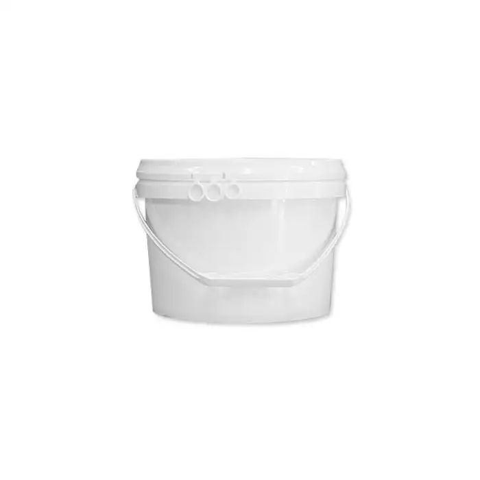 Custom 5-Liter round Plastic Bucket with Easy-to-Open Pull Ring and Lid ...