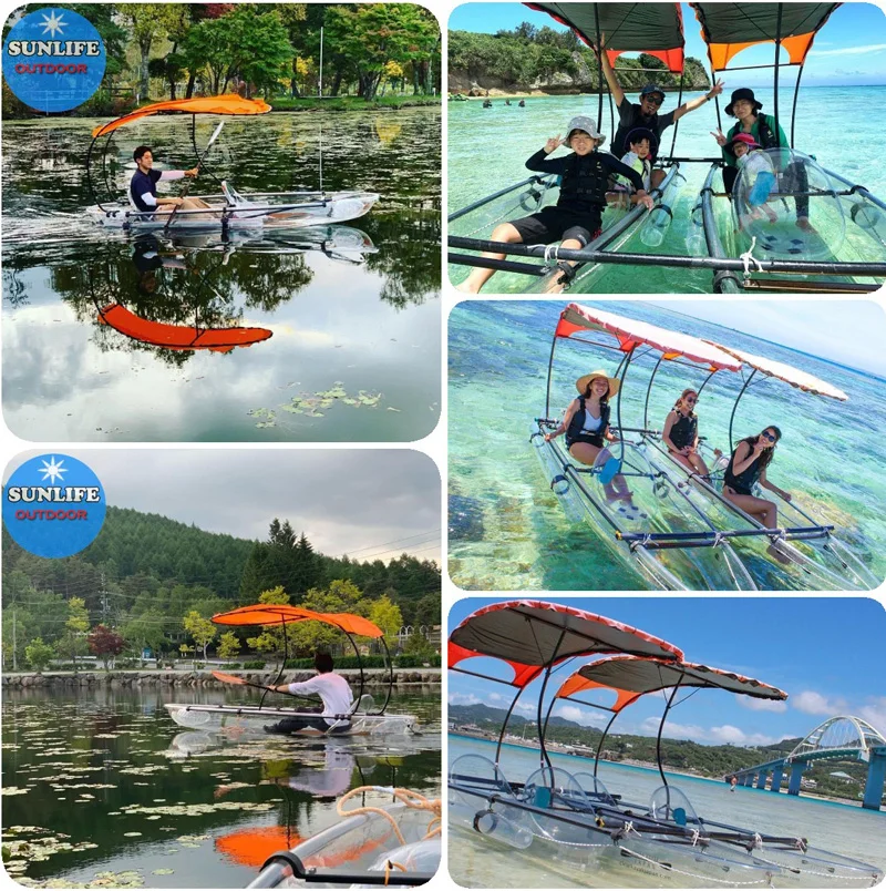 Sunlife Kayaks - Transparent, Stabilized, and Motorized