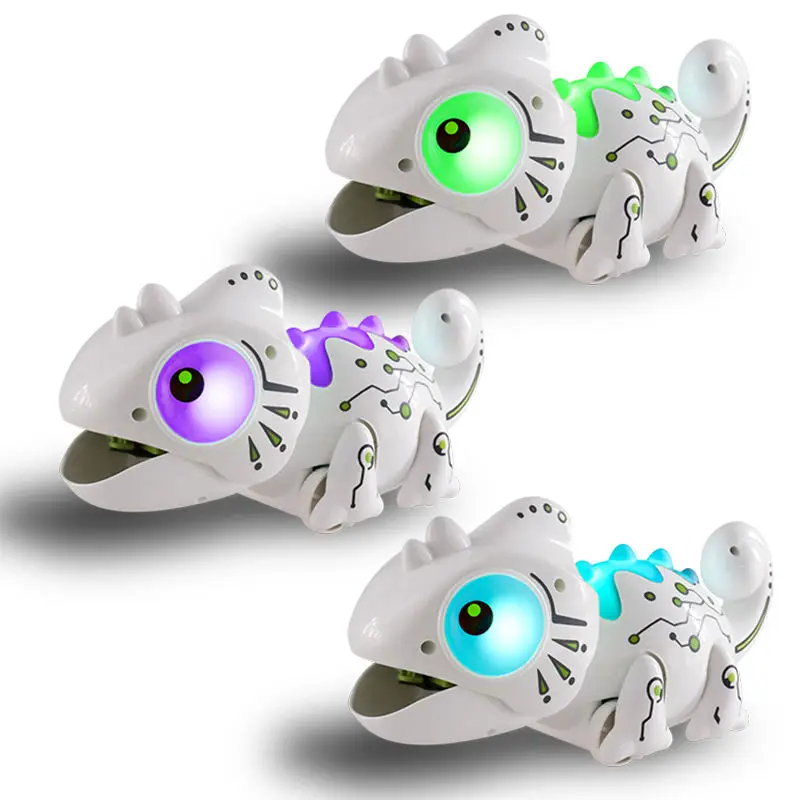 Other Education Toy Radio Remote Control Chameleon RC Robot Color ...
