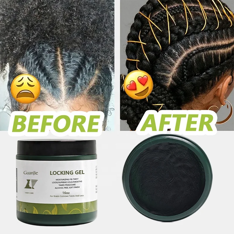 Big Size Famous Brand Loc Gel Customize Extreme Hold No Flaky Private ...