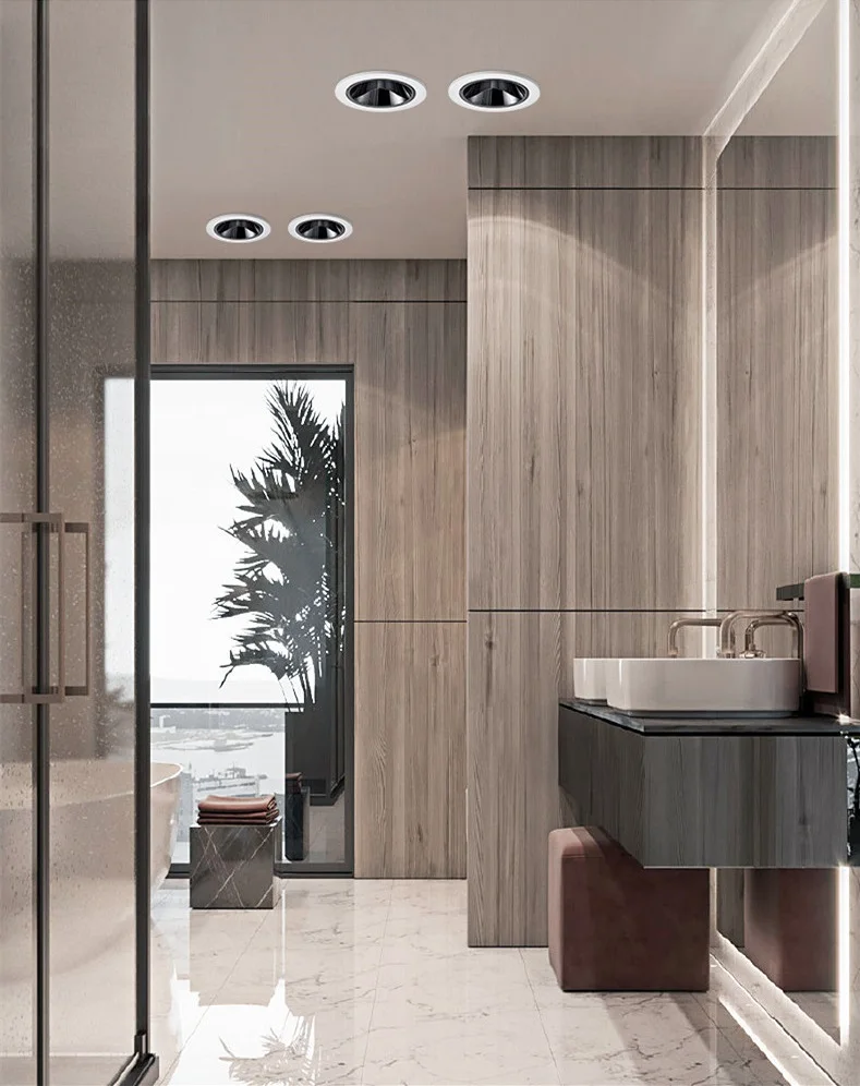 Waterproof Ip64 Recessed LED Ceiling Downlight Non for Warehouse ...