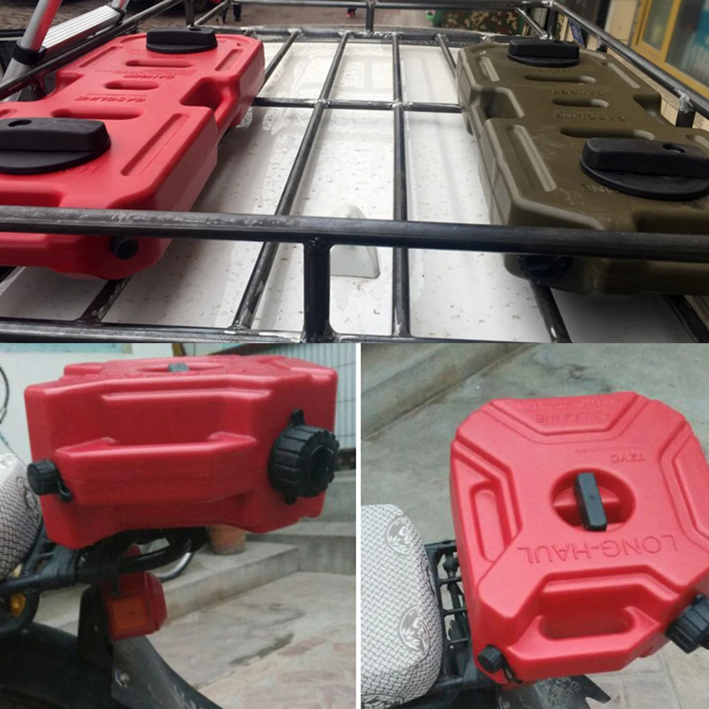 Multi-size Fuel Tanks - Durable Plastic Cans for Off-road