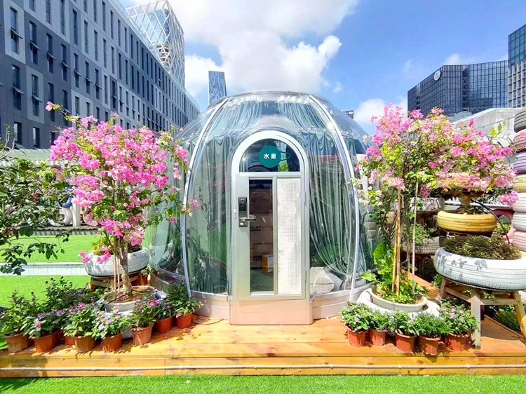 Outdoor Yurt Clear Foam Pc Polycarbonate Board Party Dome Tent
