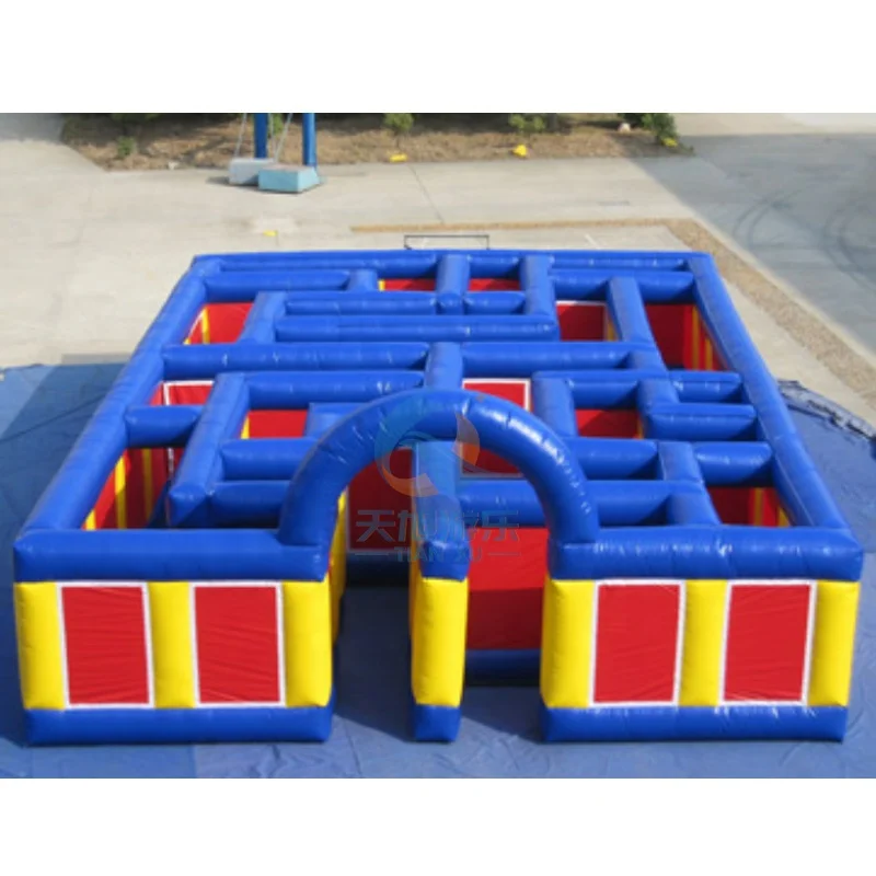 Giant Shooting Jumping Castle Kids Obstacle Course Inflatable Haunted ...