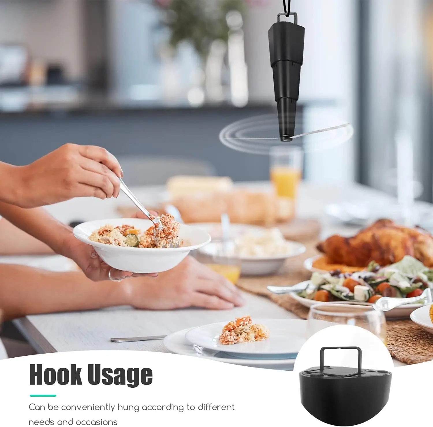 JZ Portable Mosquito Repellent Stand Fan - Eco-friendly