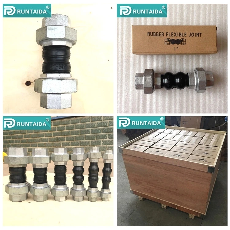 Threaded Union Rubber Flexible Expansion Joint Connector - Buy Threaded ...