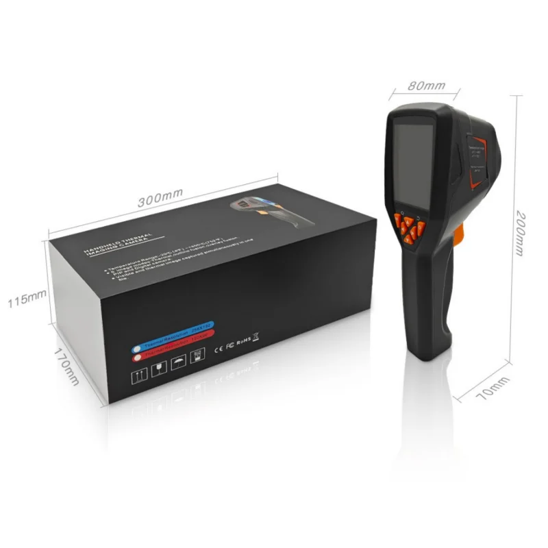 Portable Infrared Imager Dual Lens Thermography Camera 3D Analysis ...