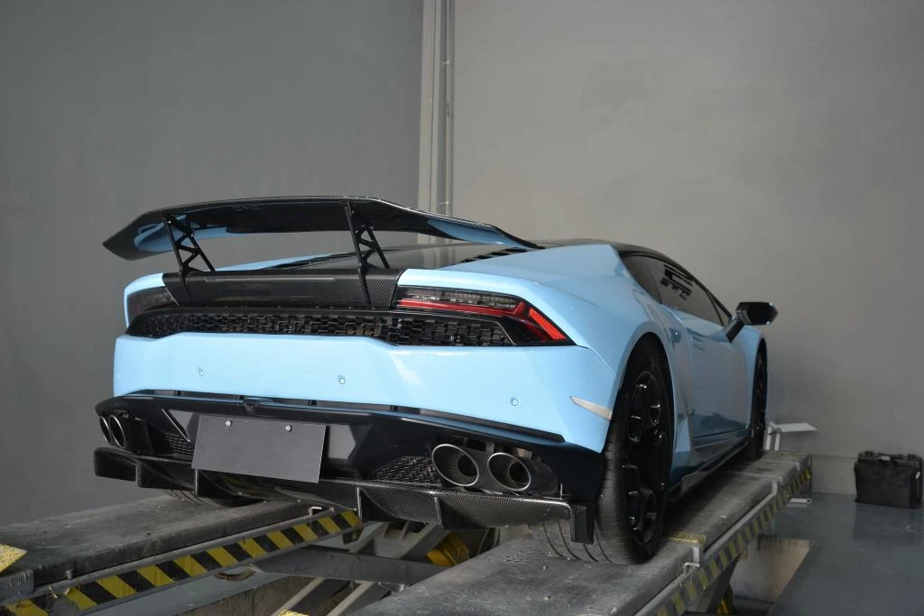 Karbon fiber Huracan spoiler DMC kanat icin uygundur Lamborghini HURACAN 610 580 HURACAN EVO STO kuru karbon Alibaba