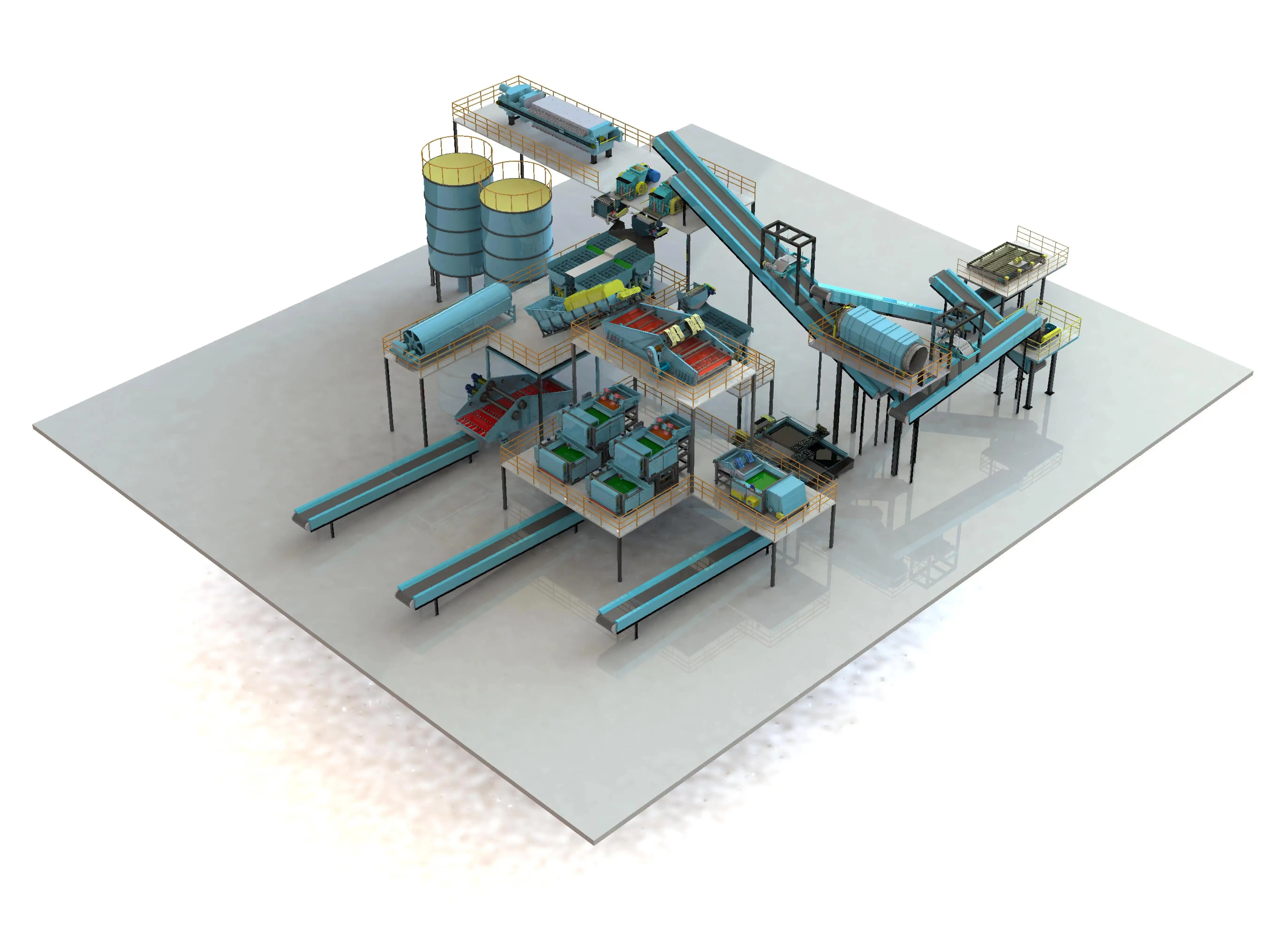 Fully Alutomated Incinerator Bottom Ash Recycling Machine Production Line - Buy Metal Shredder ...