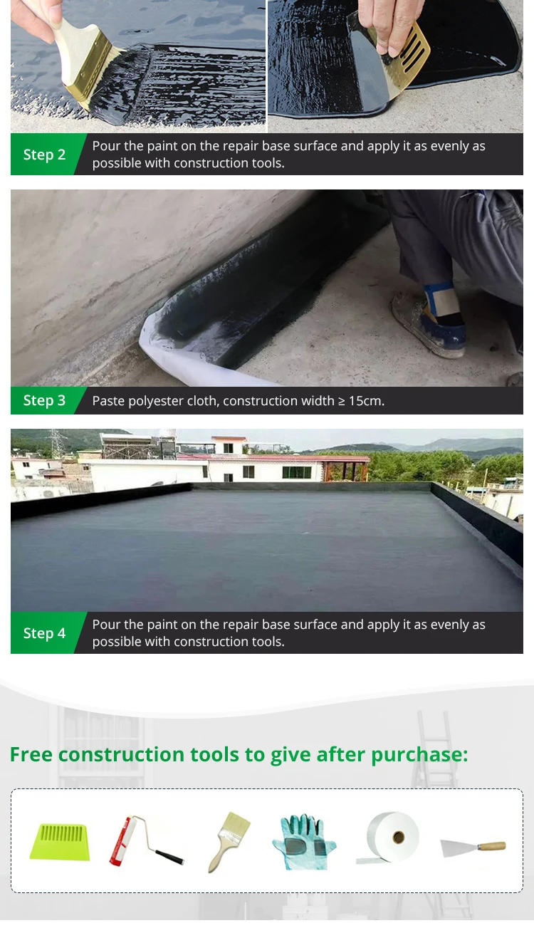 Durable, High Strength Polyurethane Waterproofing Coating