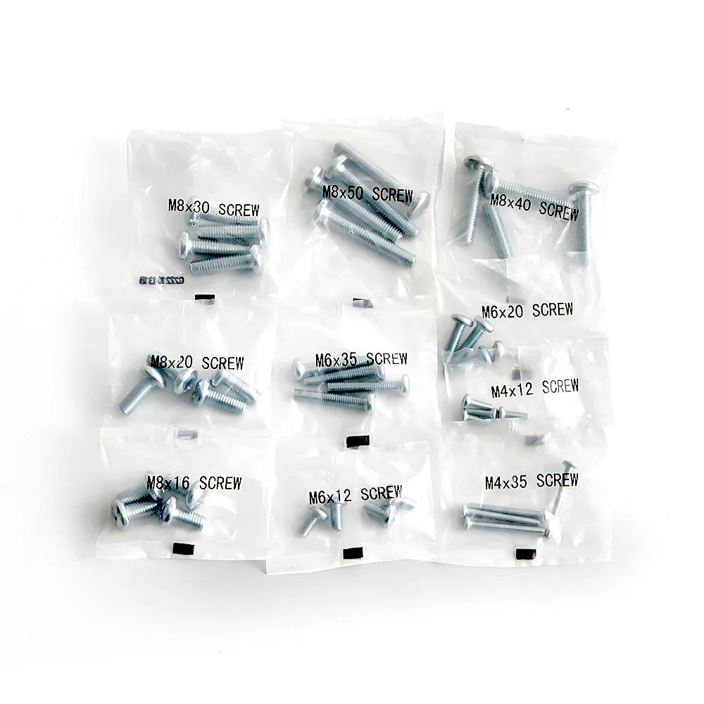 Customized Various Screw Sets M5 M6 M7 M8 M9 M10 Personalized Packaging ...