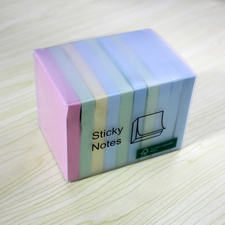 Square Simple Custom 3*3 Inch Self Adhesive Memo Pad