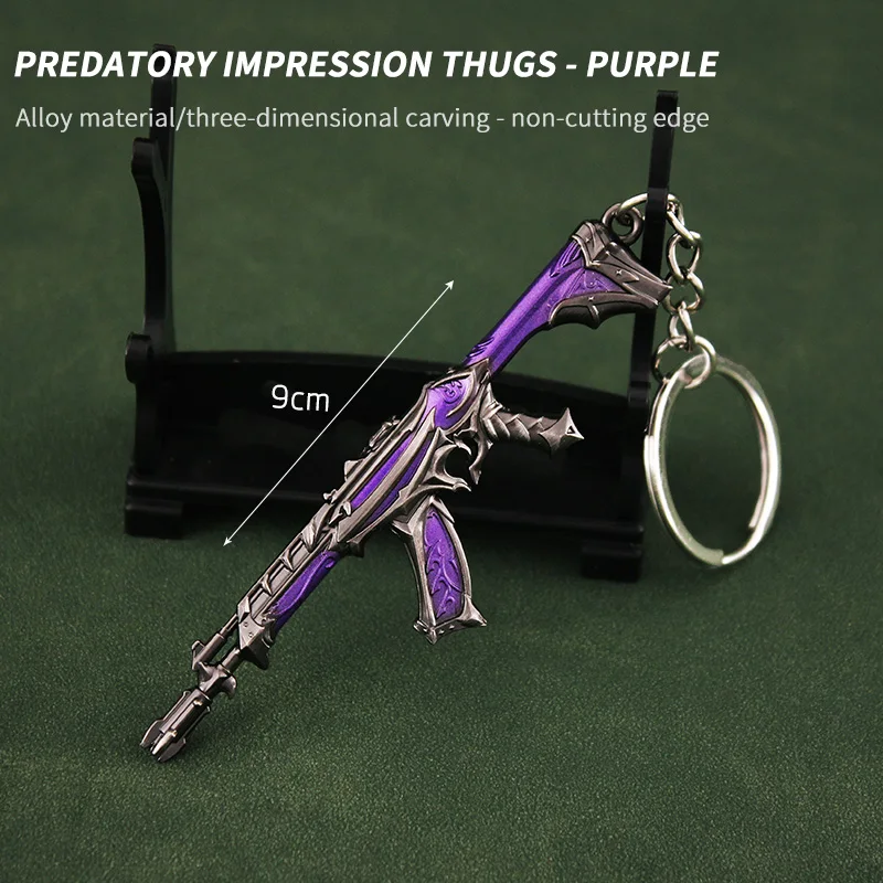 Valorant Metal Key Chains Astra Skye Killjoy Yoru Riot Games Sage Ring ...