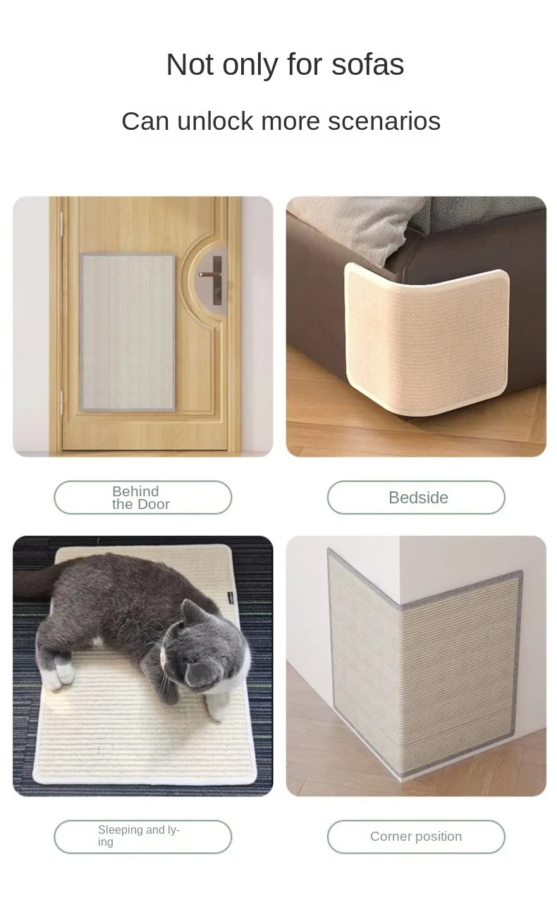 Self-adhesive Cat Furniture Protector Pad Easy To Install Anti Cat ...