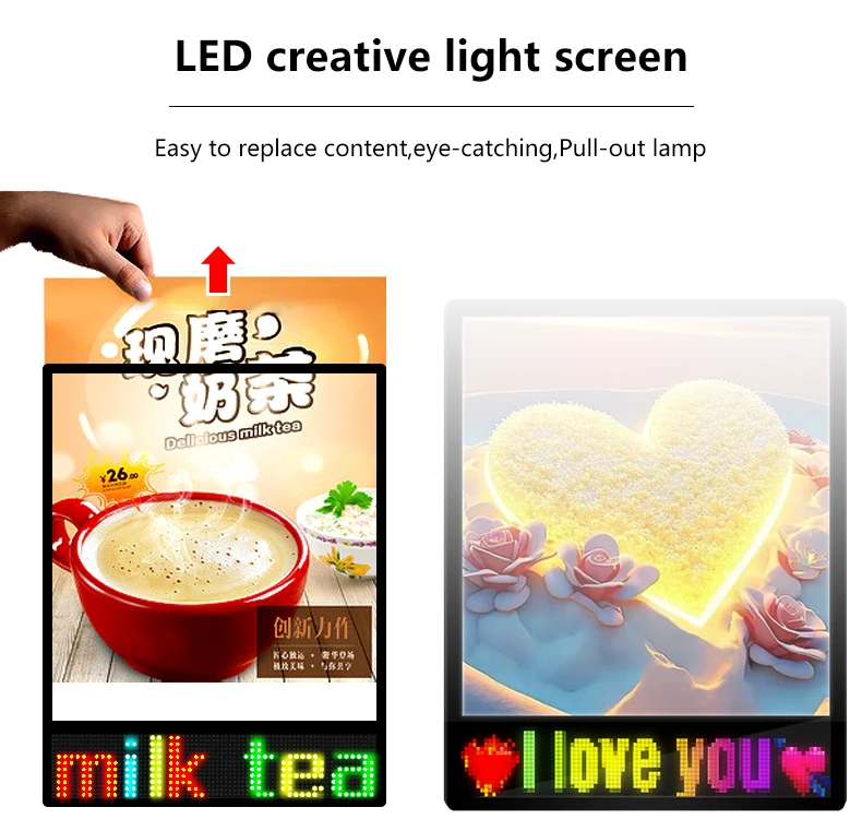A1 A2 A3 A4 LED Light Box - Perfect for Restaurant Menus