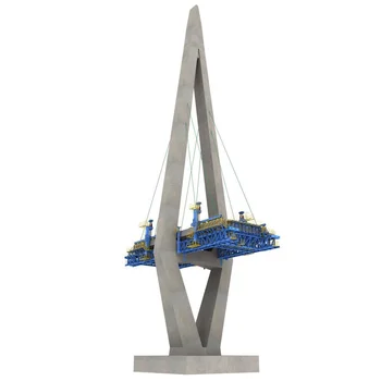 Cantilever Form Traveler For Cable Stayed Bridge Mould Bridge Concrete ...