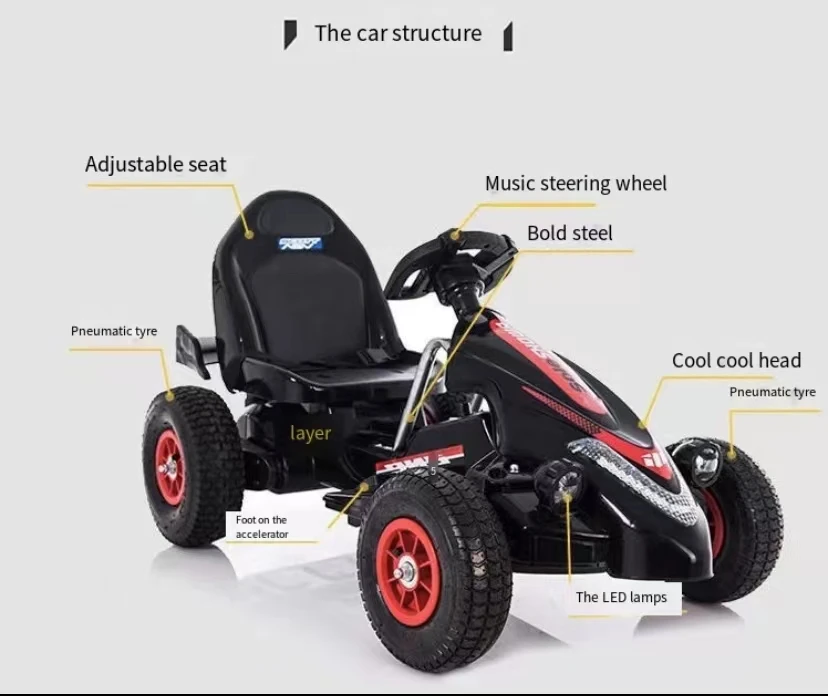 Electric Go Karts for Big Kids Wholesale Kids Car Toys Ride-ons ...