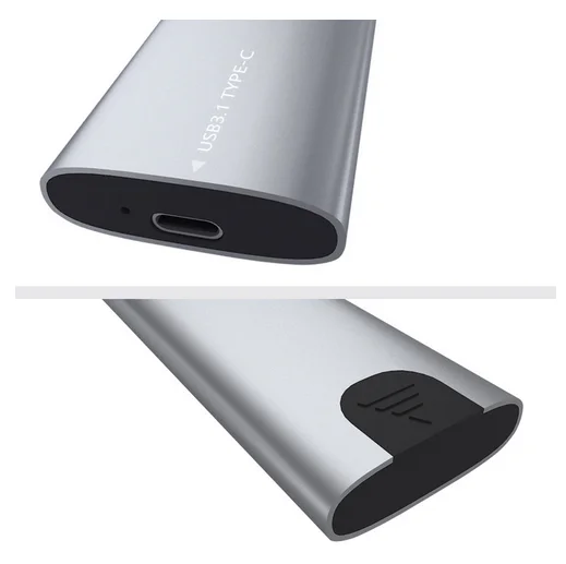 USB 3.2 Gen 2 External Hard Drive Enclosure 10Gbps SATA SSD Enclosure M ...