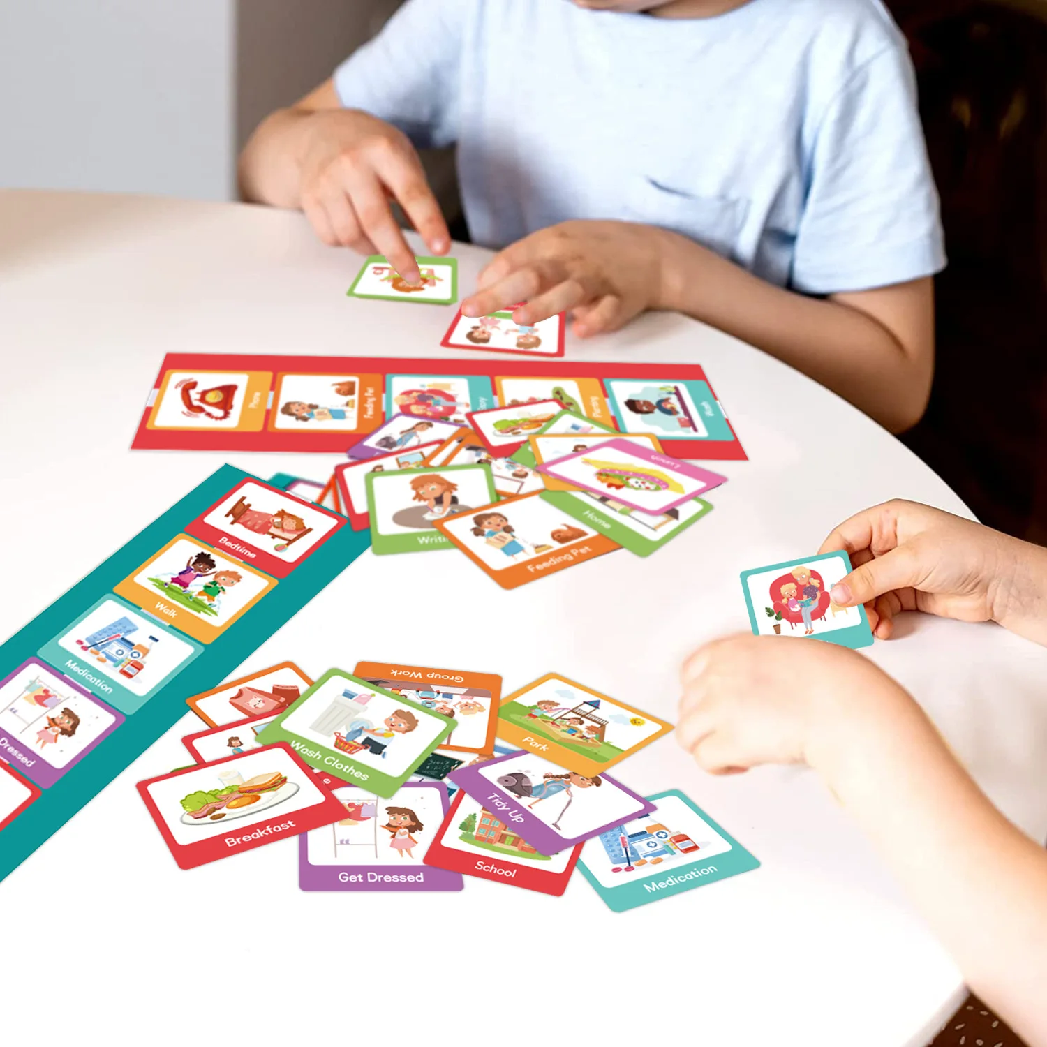 Children's Visual Time Chart Non Verbal Communication Visual Assistance ...