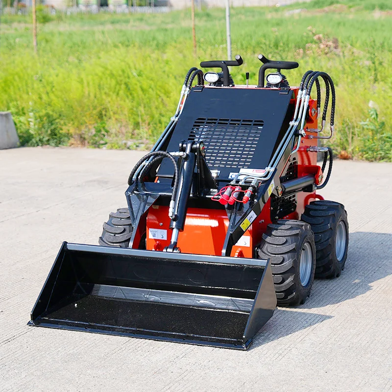Soao New Ce Epa Engine Diesel Heavy Equipment Compact Garden Skid Steer Loader For Sale Price ...