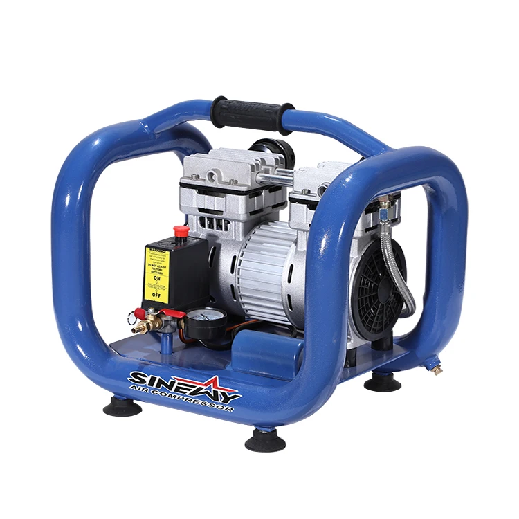 Portable Air Compresor 220 Volt Portable Dental Oil-Less Air Compressor ...