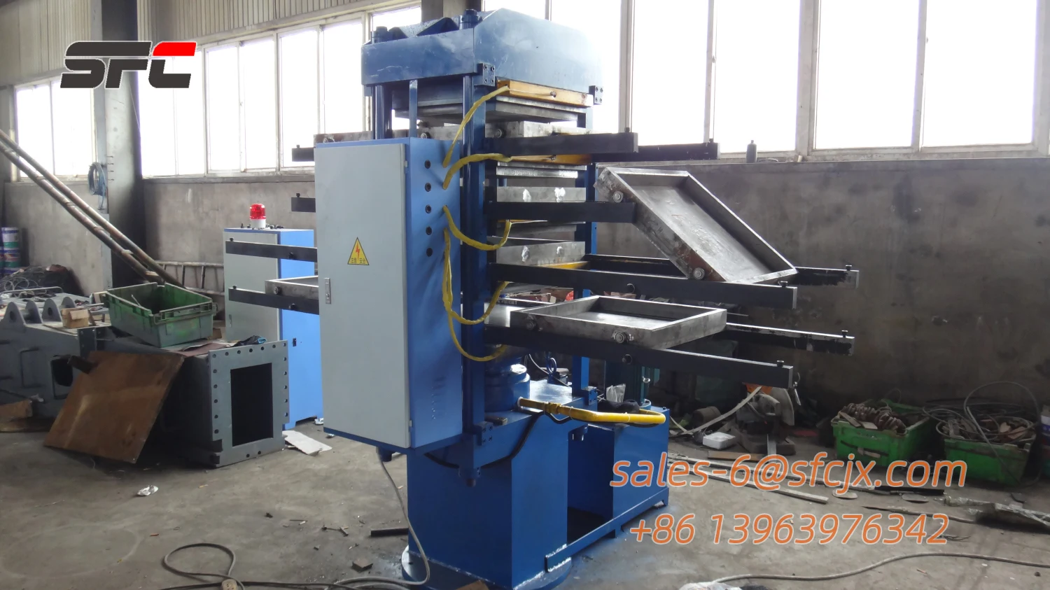 Factory Price Automatic Rubber Color Tile Vulcanizing Press Floor Tile ...