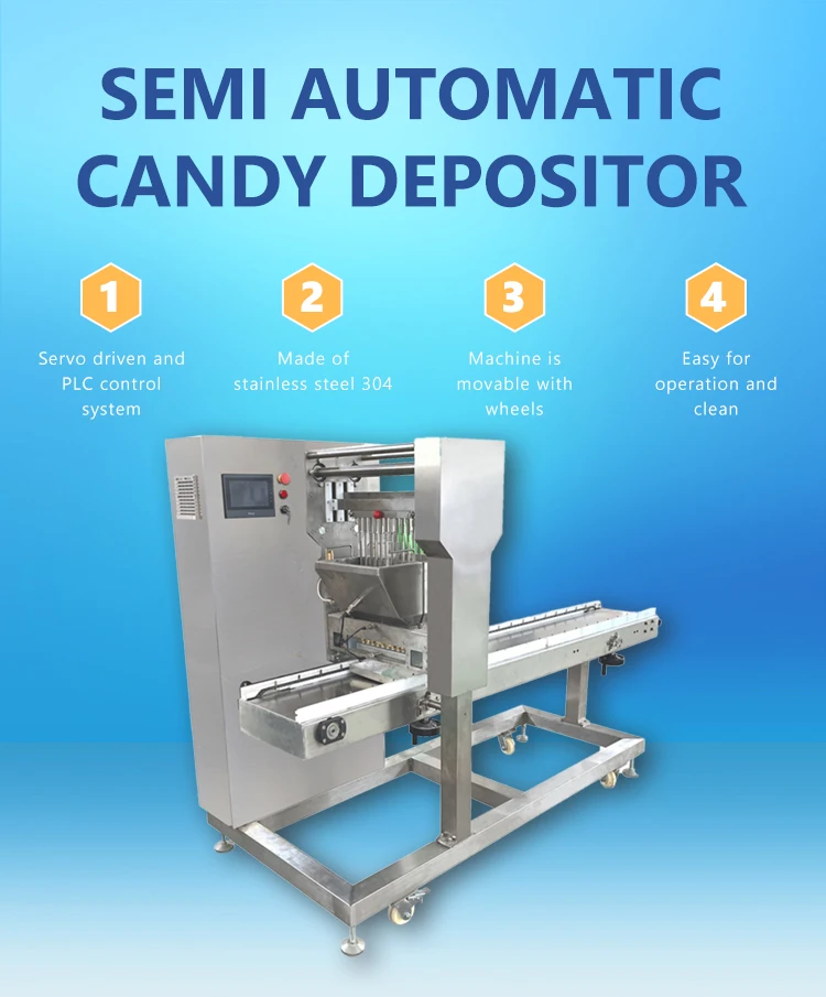 Small Hard Candy Making Forming Molding Machine - 1 Year Warranty