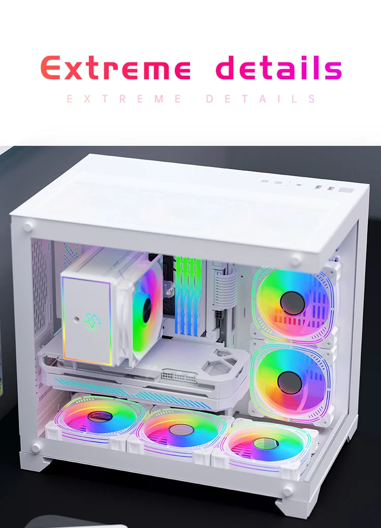 SNOWMAN High Airflow ARGB Case Fans Sync ARGB Lighting Advanced Cooling ...
