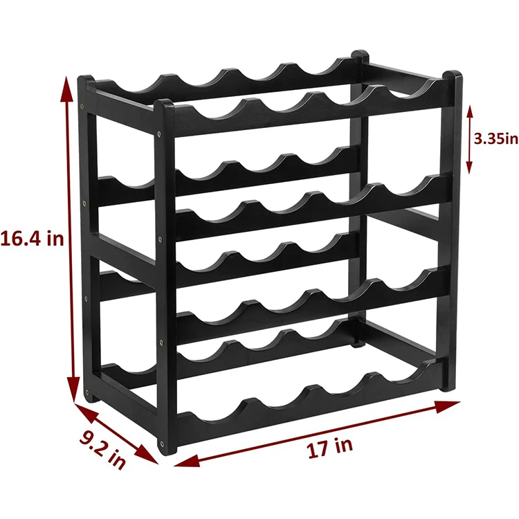 Natural Bamboo Wood Texture Stackable Design Environmentally Friendly ...