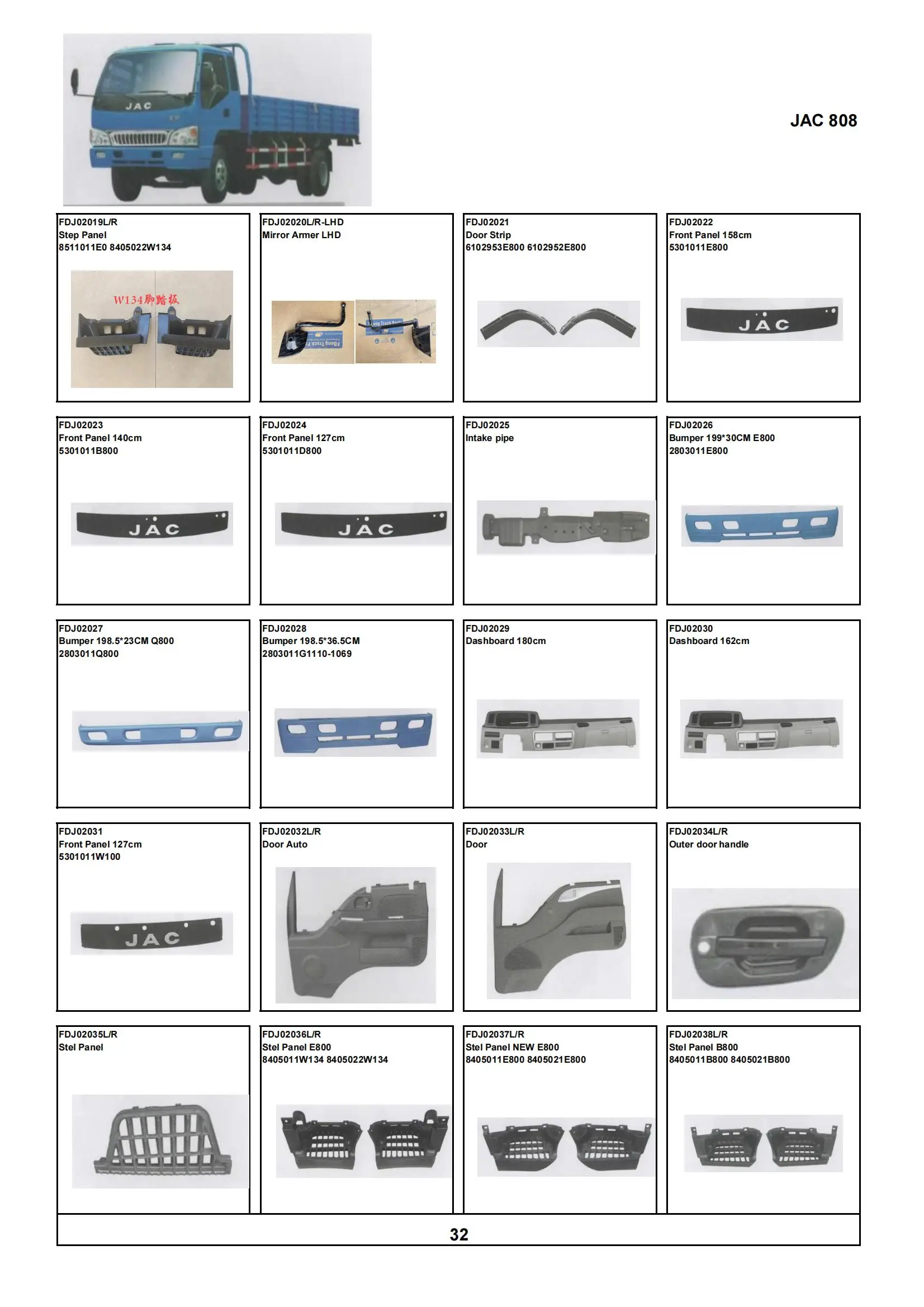 Head Lamp With Motor RH for JAC 808 TRUCK Spare Parts| Alibaba.com