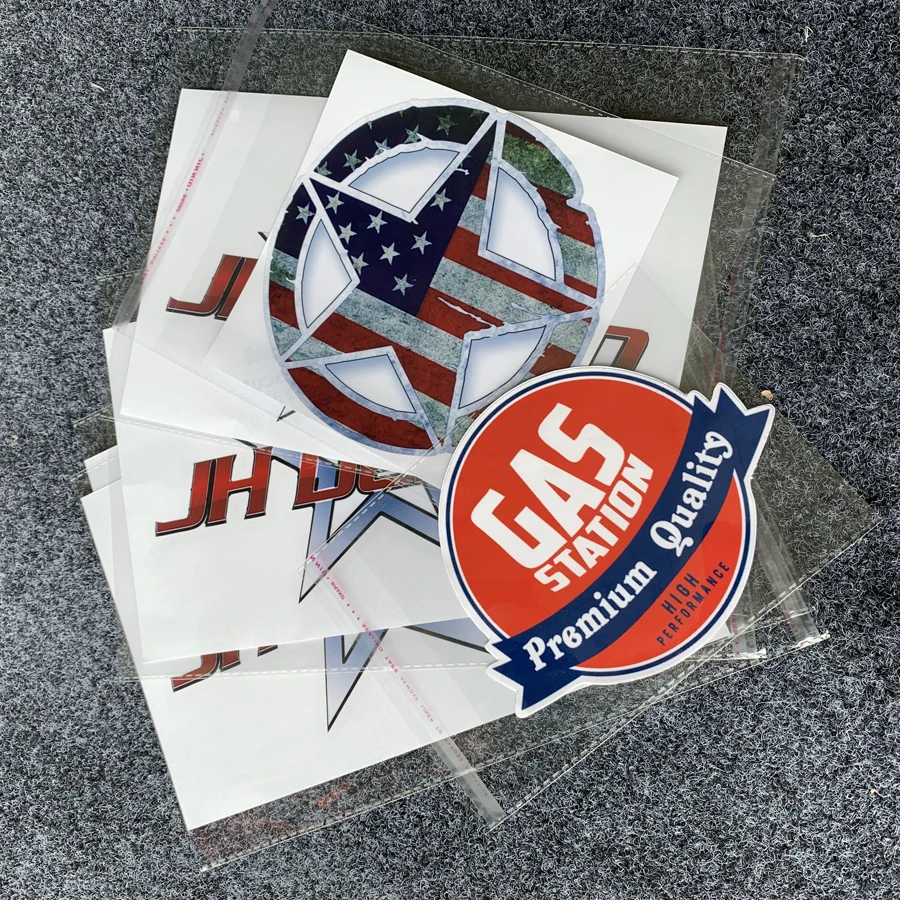 Custom Adhesive Waterproof Uv Printing Vinyl Outdoor Vehicle Use Custom ...