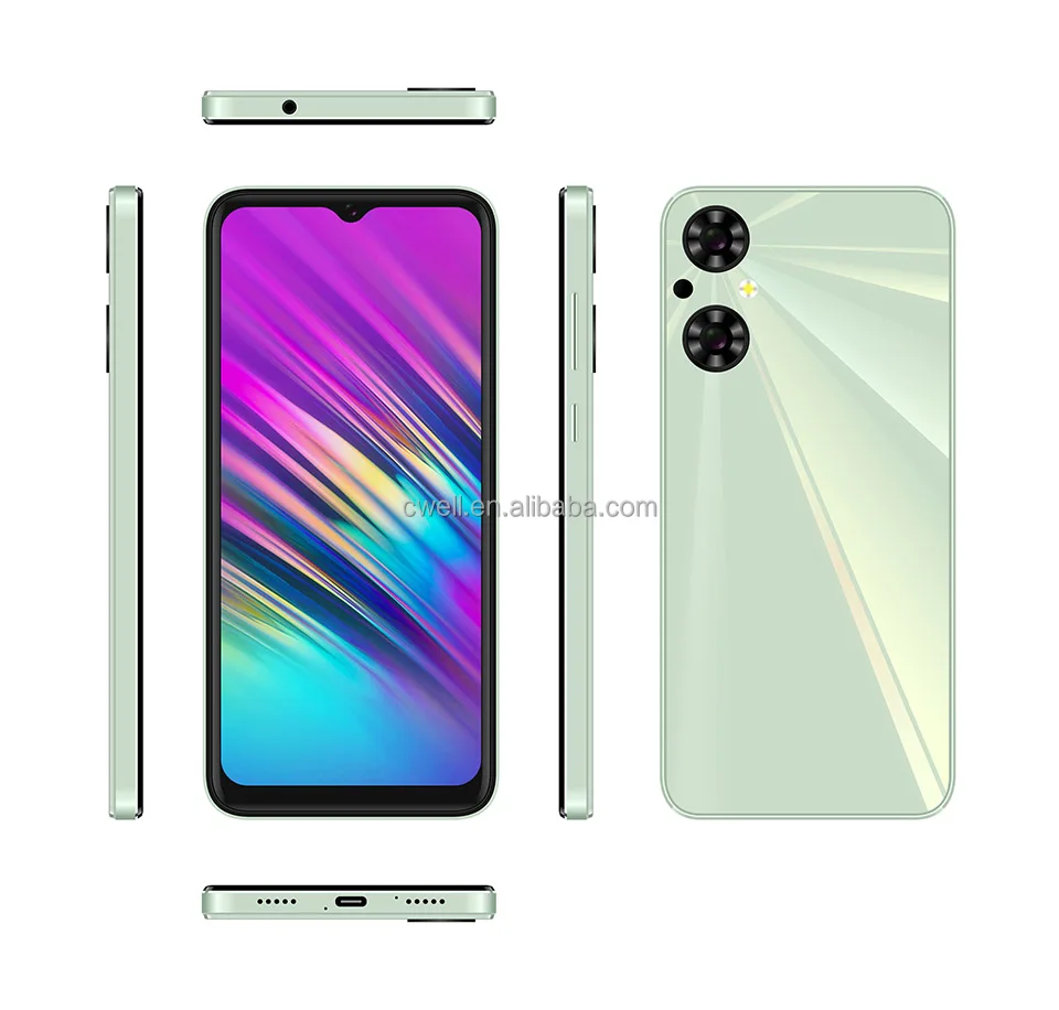 Uniwa M6189 Cheap Oem Custom 3g Smartphone 6.5 Inch Big Screen Quad ...