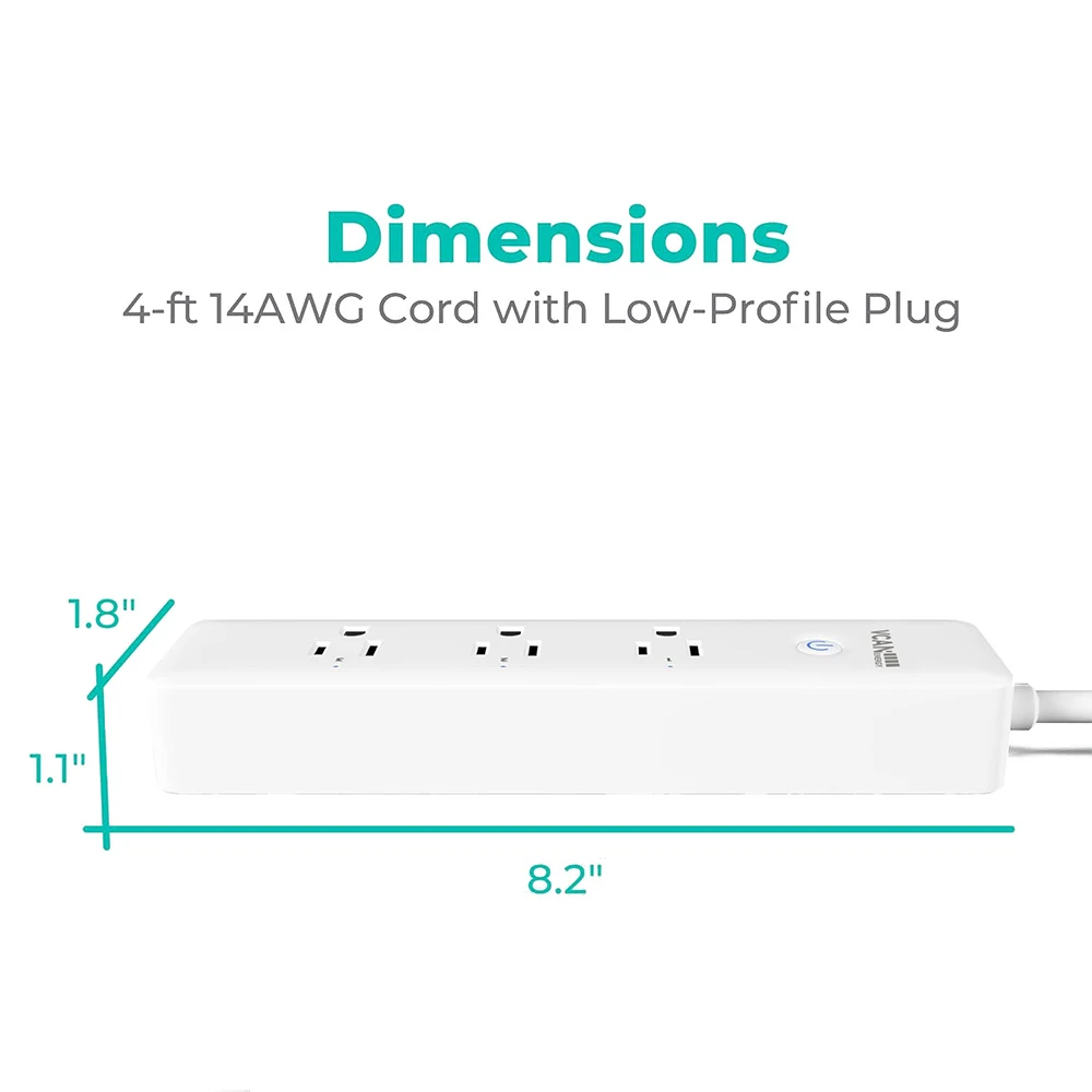 Electric Extension Socket Power Strip App Control Uk Eu Us Universal ...