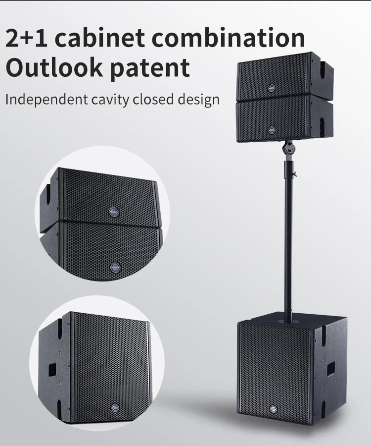 5 Inch Two Way Frequency 2000 Watts Subwoofer 12 Inch Powered Line ...