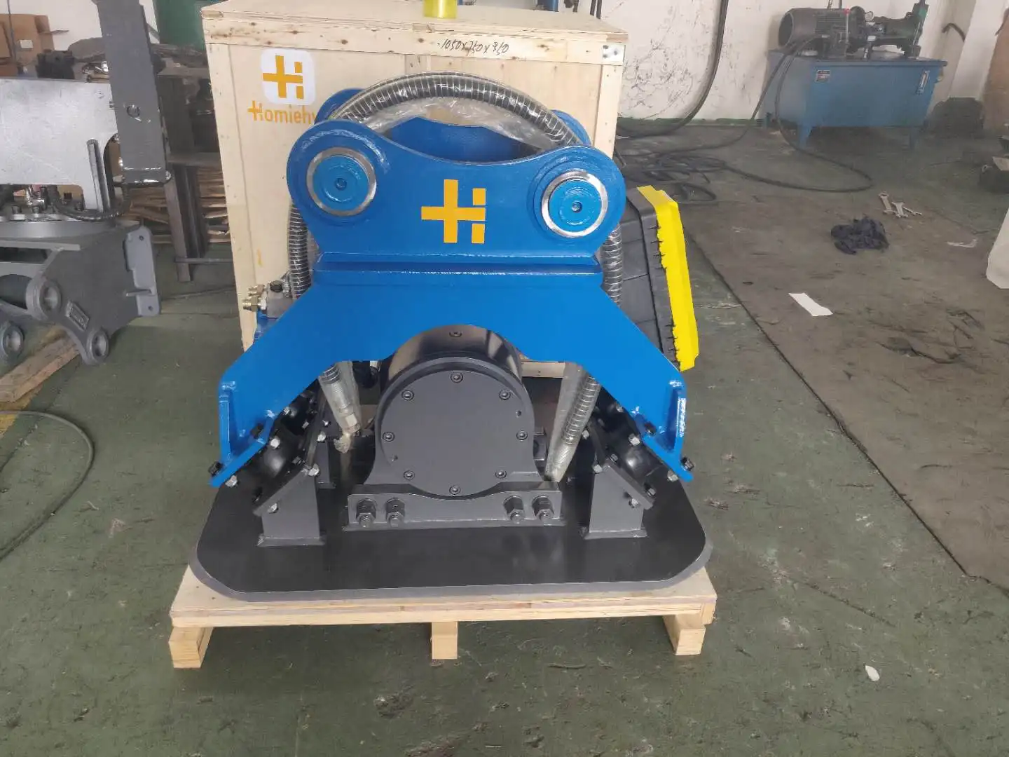 Compactor Attachment Skid Steer Trench Excavator 20 Ton - Buy Hydraulic ...