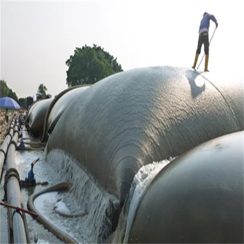 Geotube Customized Mine Sludge Dewatering Geotextile Tube Sand Bag Geo Container Geotube For ...